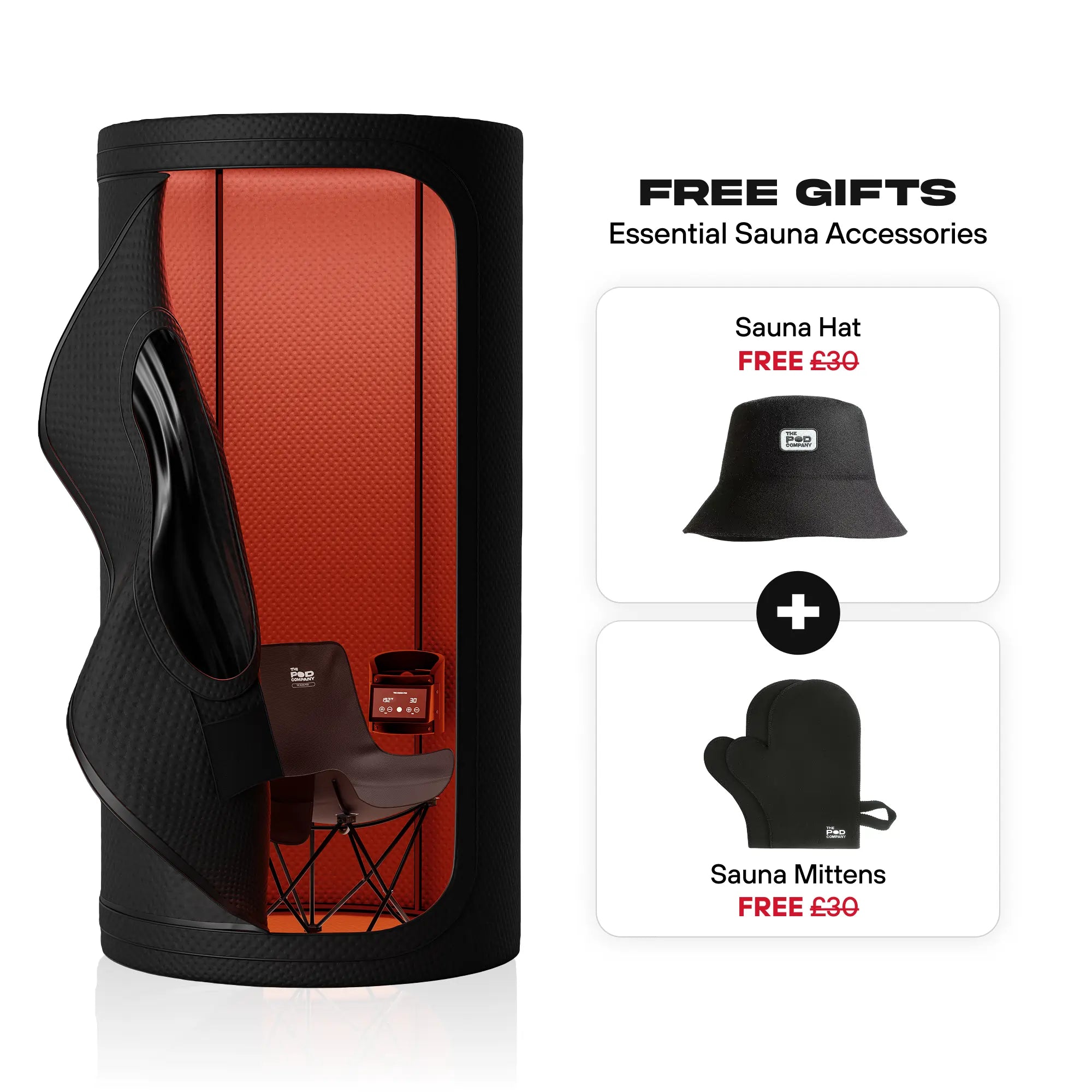 Sauna Pod Essentials Bundle – The Pod Company UK